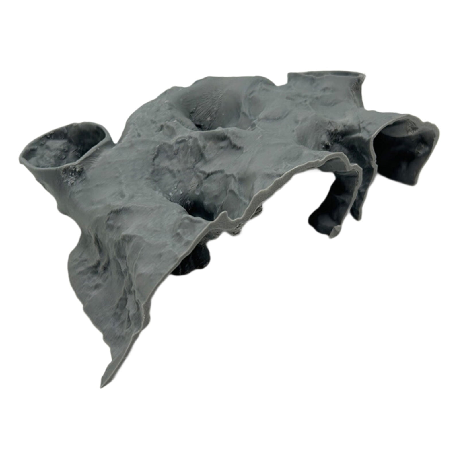 Textured Underwater Shelter Fish Shrimp Hideaway House Cave Ornament ...