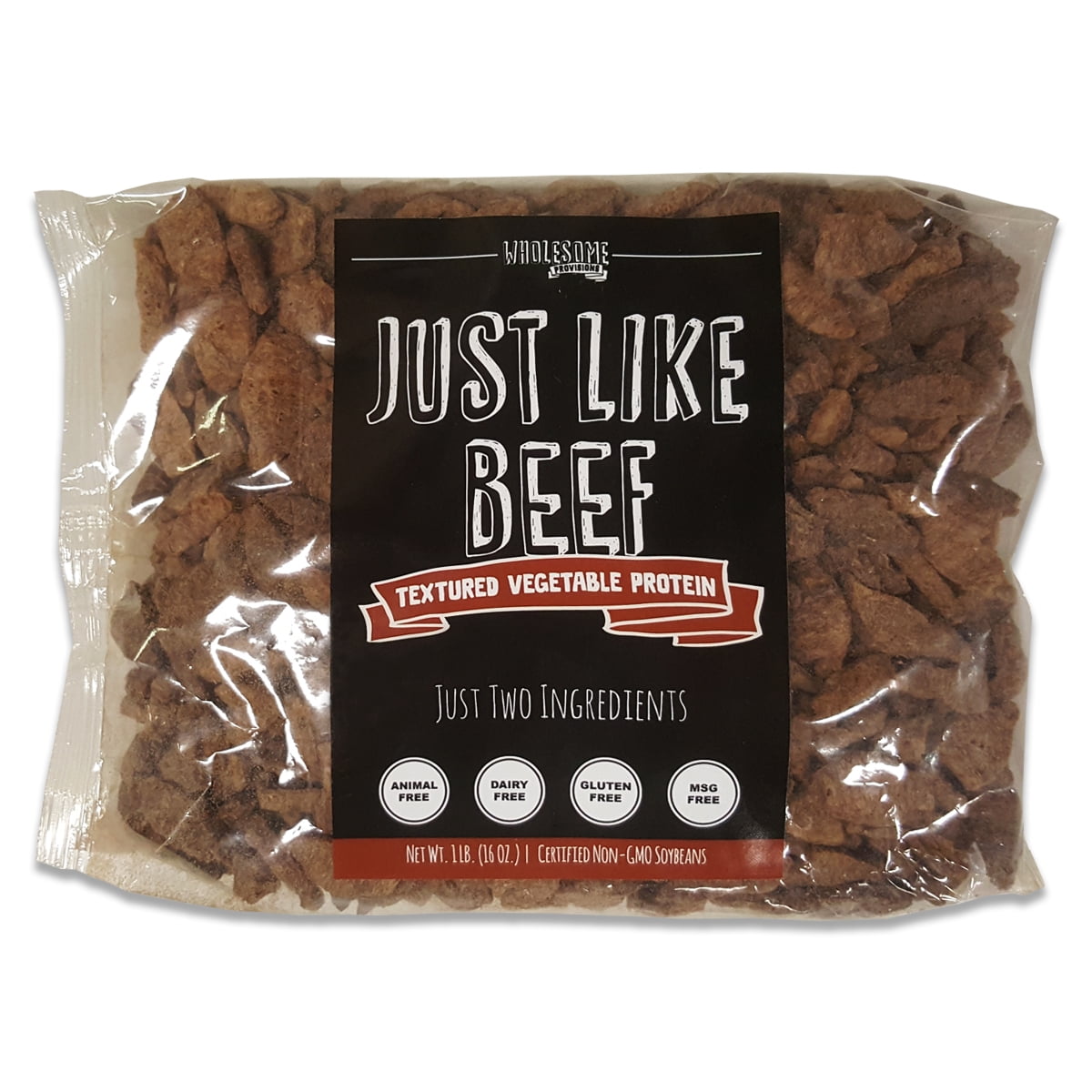Textured Vegetable Protein (TVP), 100% Certified Non-GMO Soybeans, 100% ...
