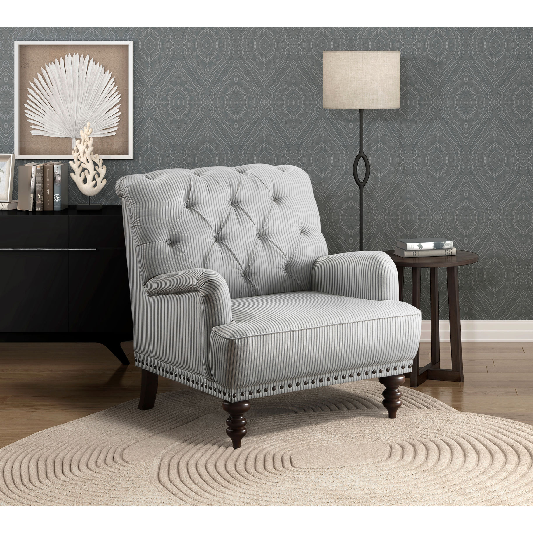 Textured fabric, easy assembly - Add a touch of luxury to your living ...