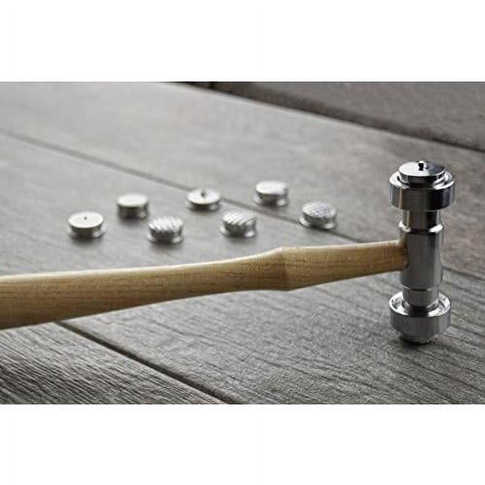 Texturing Hammer - Interchangeable Tips - Dual Head - 9 Different Tips ...