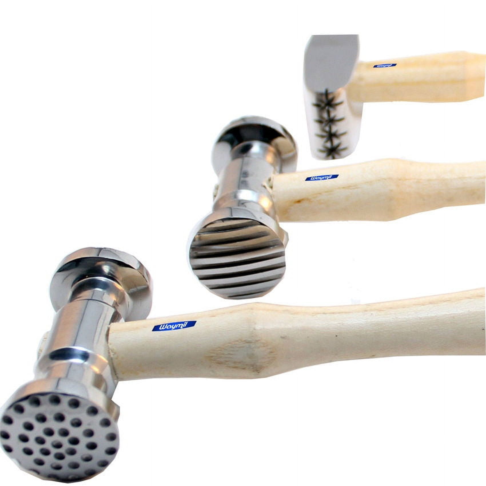 Texturing Metal Hammers Set 3 Pcs 6 Patterns Texture Hammer Jewelry ...