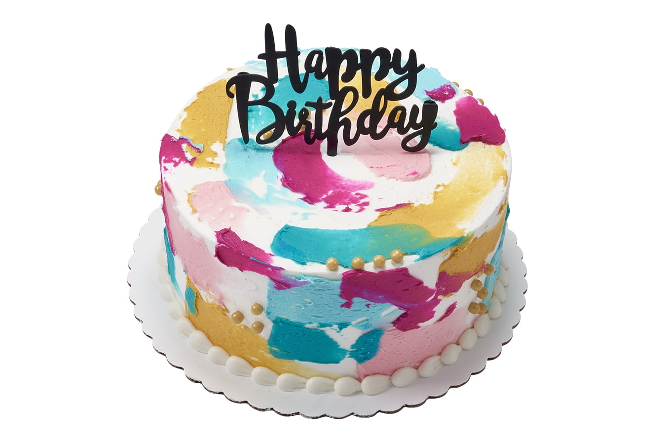 Texturizing Color Round Cake - Walmart.com