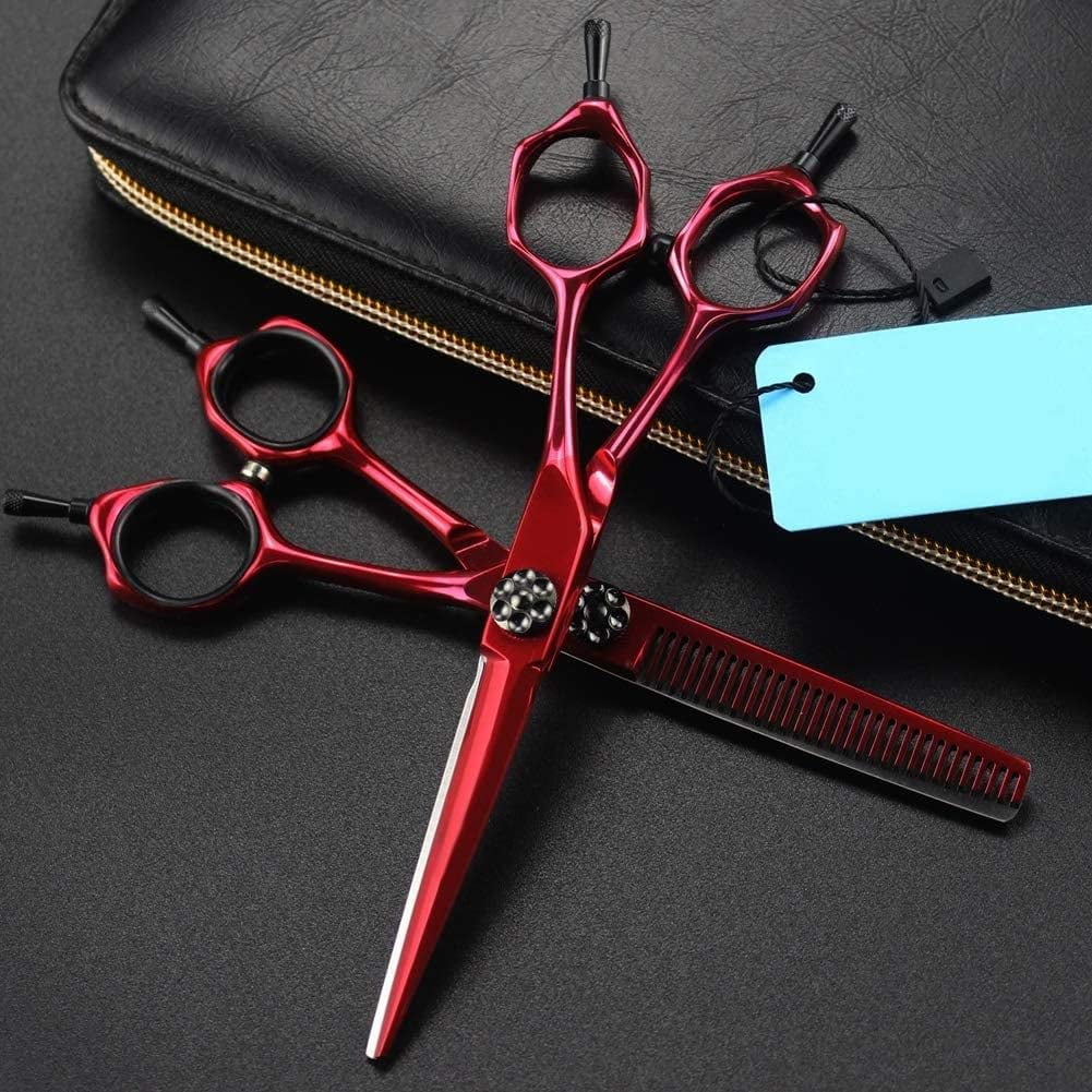 Texturizing Hair Scissor Professional Barber Hairdressing Kits Stainless Steel Hair Cutting ...