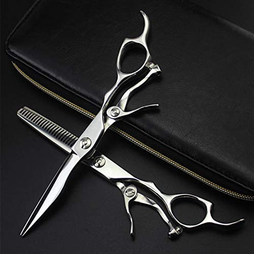 Hair Cutting Scissors,6 Inch Upscale Professional Japan 440C Cutting Barber Haircut Salon ...