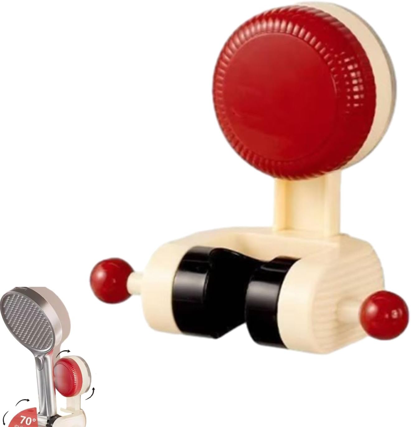 Texwix Flexcamo Adjustable Suction Cup Shower Holder, Bathroom Wall ...