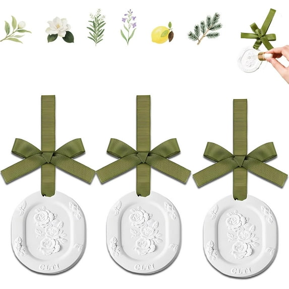 Texwix Flexcamo Clay Disk Essential Oil, Flower-Shaped Passive ...