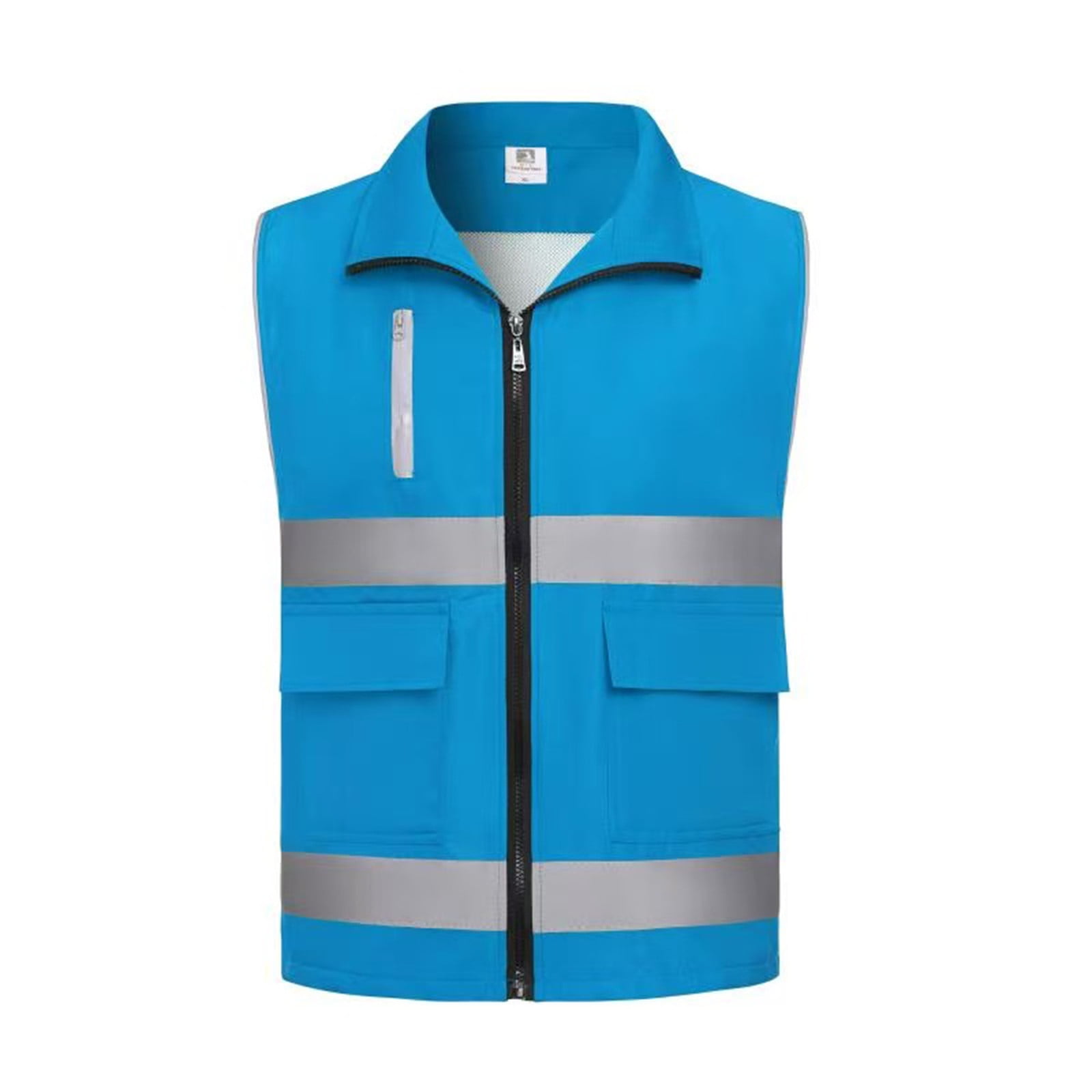Teyfeniy Reflective Vests for Adult Breathable Mesh Liner Sleeveless ...