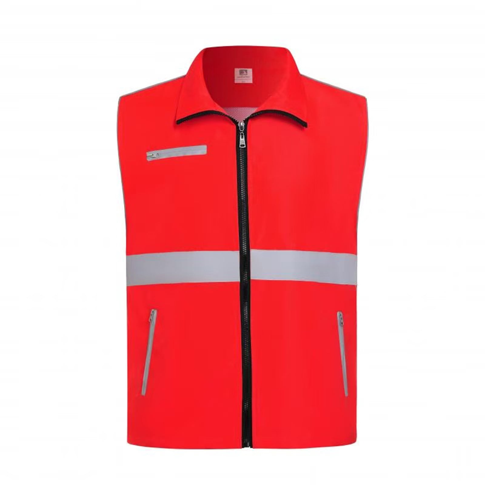 Teyfeniy Reflective Vests for Adult Breathable Mesh Liner Sleeveless ...