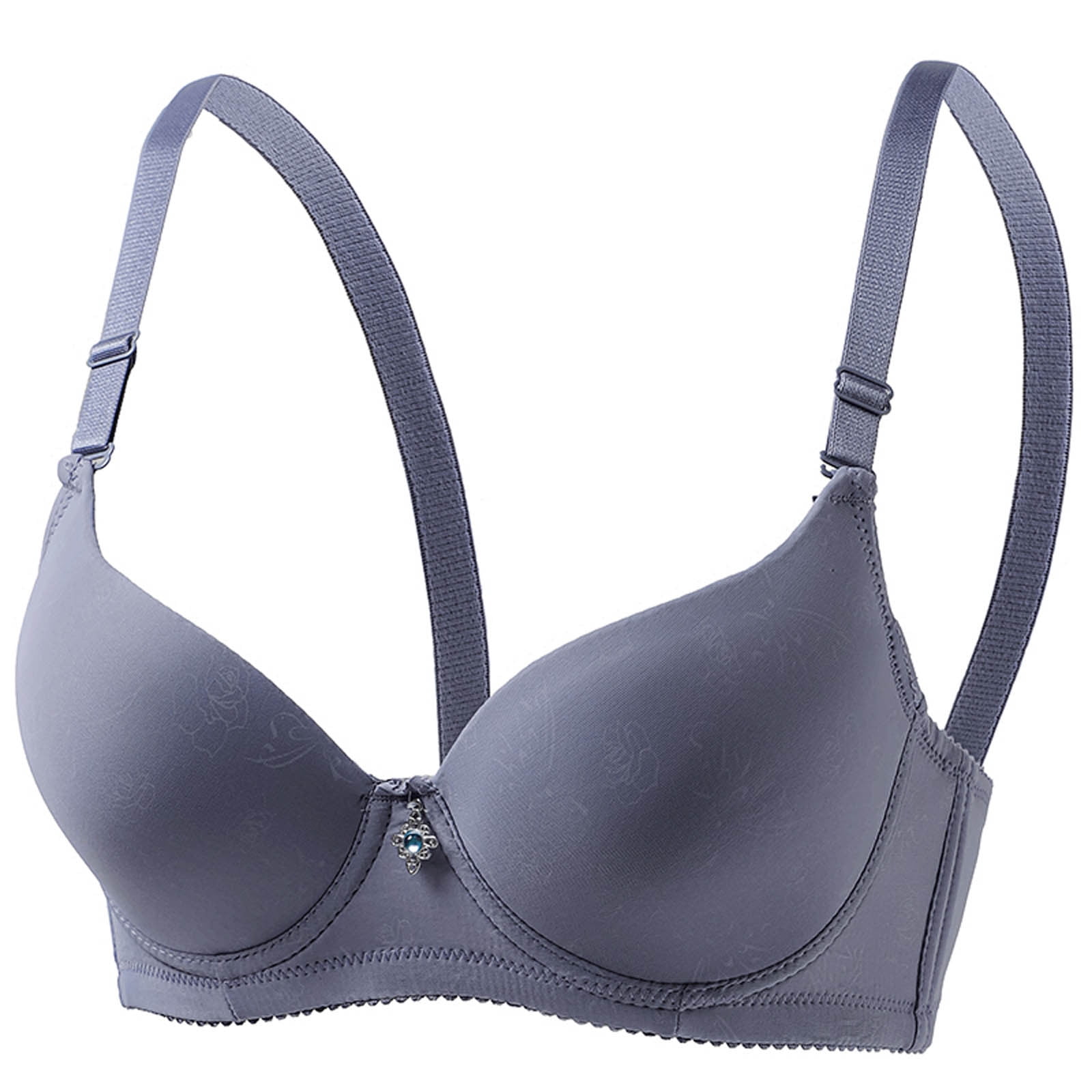 Teyfeniy Wire Balconette Halter Bras for Women Seamless Comfy ...