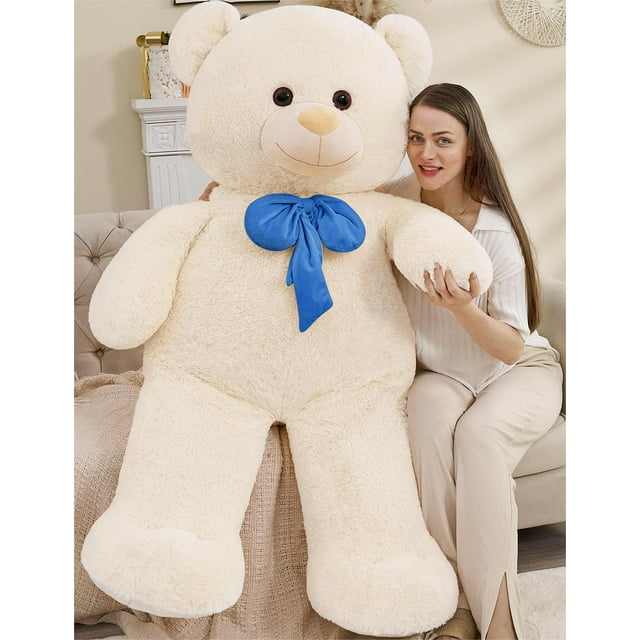 Tezituor Giant Teddy Bear 5ft Stuffed Animal,Human Size Cuddly Teddy ...