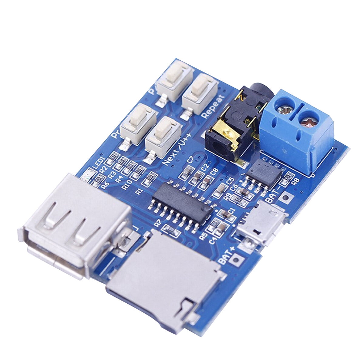 Tf U Disk Decoder Tf U Disk Mp3 Format Decoder Board Amplifier Decoding Audio Player Module