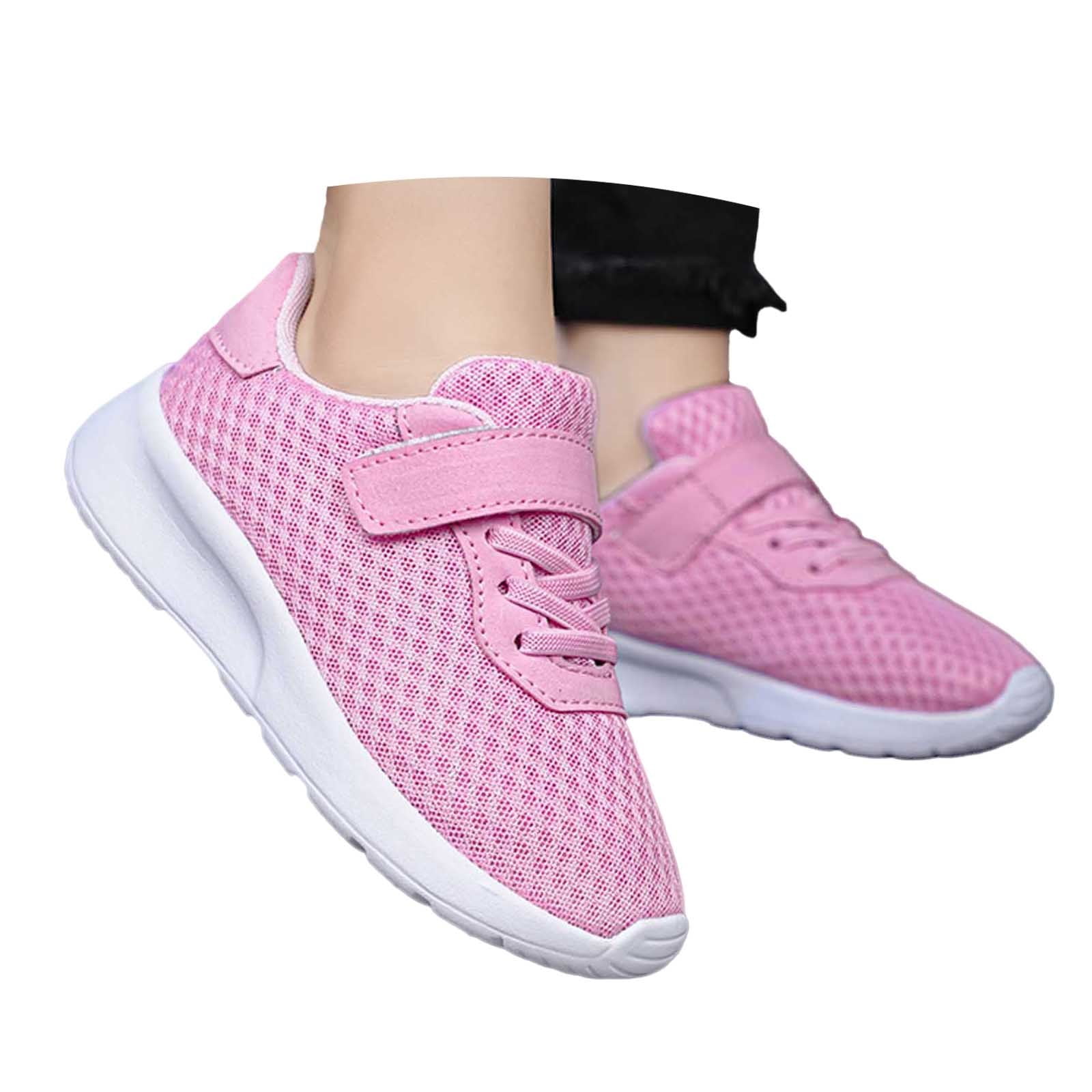 Tfken Big Girls Tennis Running Shoes Size 13-13.5 Years Mesh Platform ...