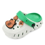StarBay Girl's Chiidren's Comfortable Shower Pool and Beach Shoe Slip on Sandals With Cartoon ...