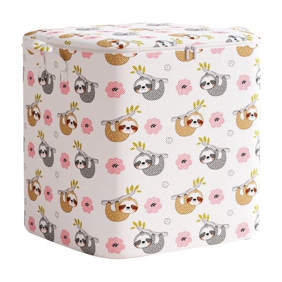 Tgbvmt Bear Quilt Storage Bag Large Capacity Non-Woven Luggage Bag ...