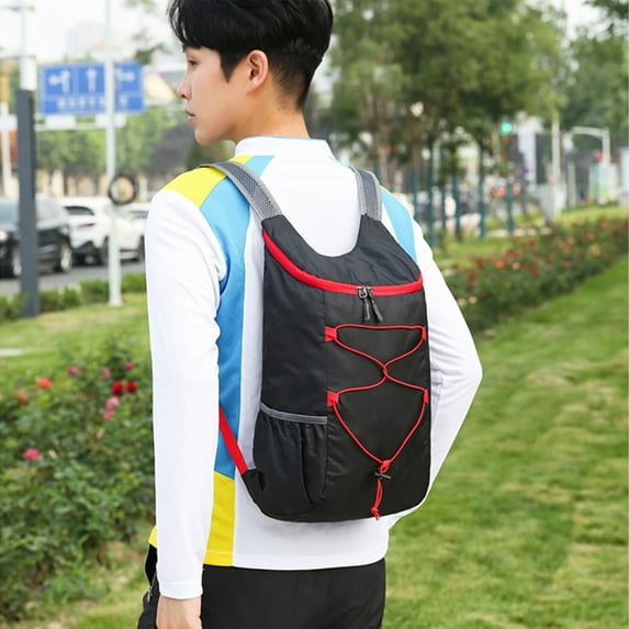Tgbvmt Foldable Mountaineering Backpack Lightweight Polyester Fabric ...