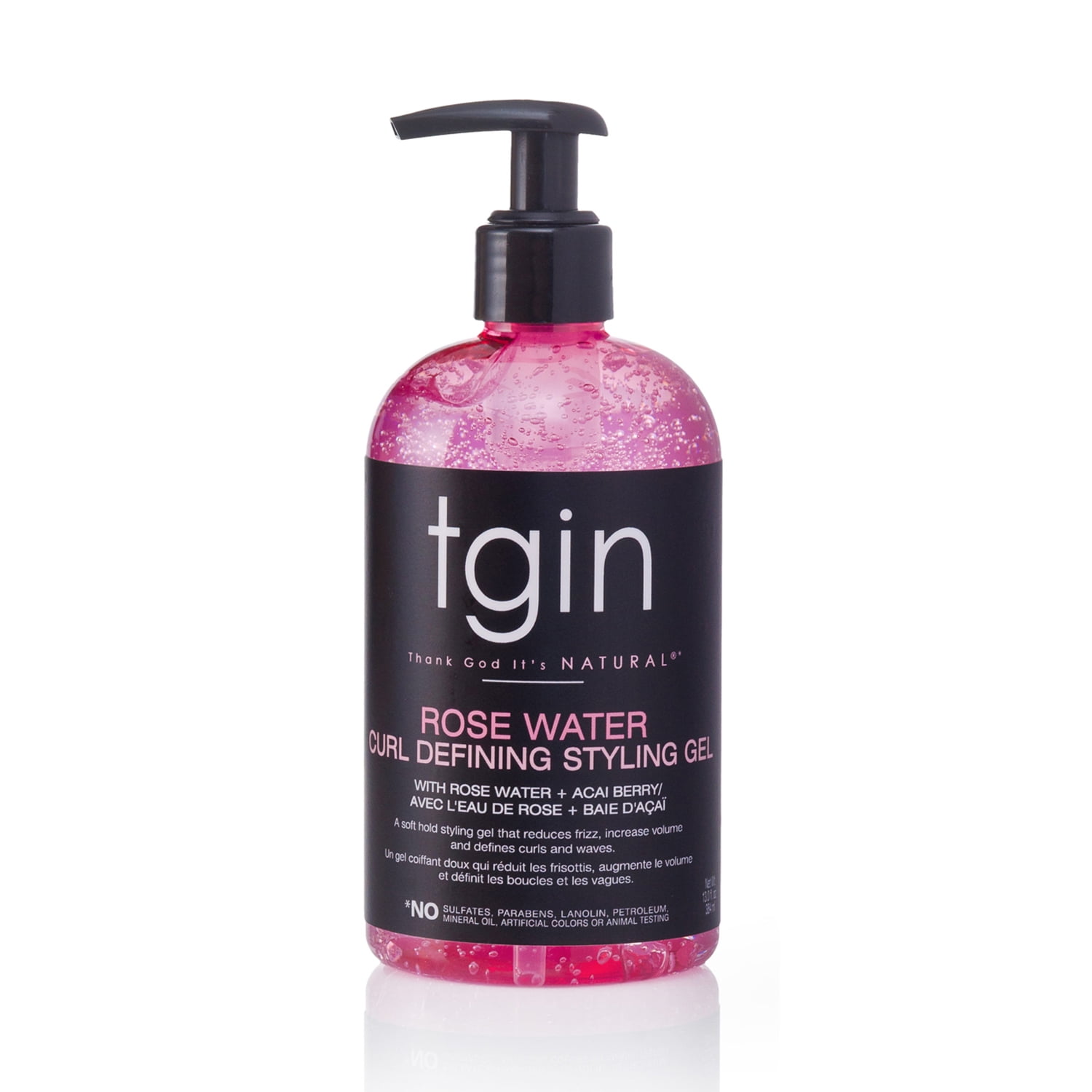 Tgin Rosewater Curl Defining Gel 13 oz,Pack of 3 - Walmart.com