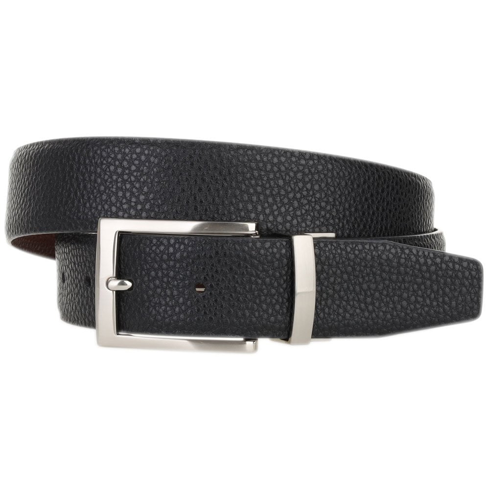 TGW Men's Reversible Solid Golf Belt for Golfing Black/Brown 34 ...