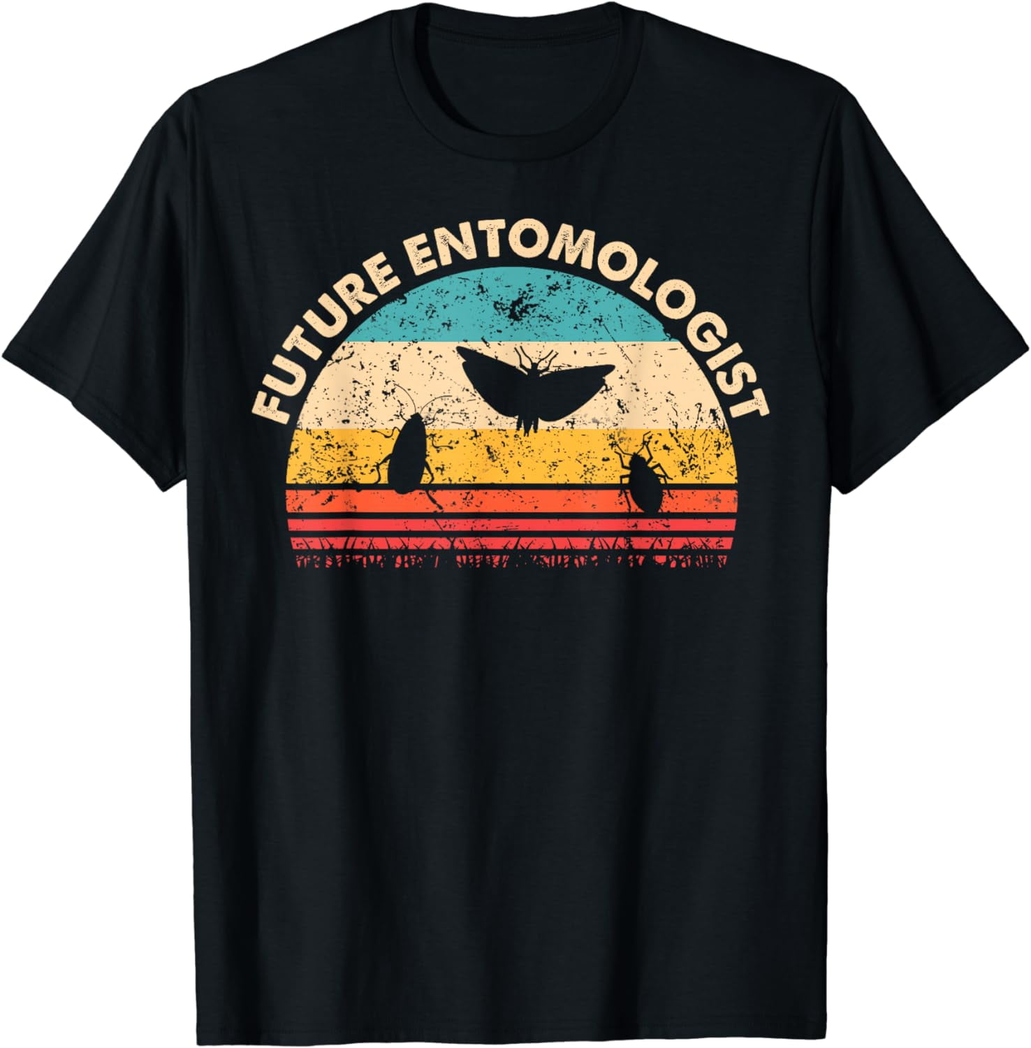 Th Future Entomologist Insect Chart Costume Bugs Hunter T-Shirt ...