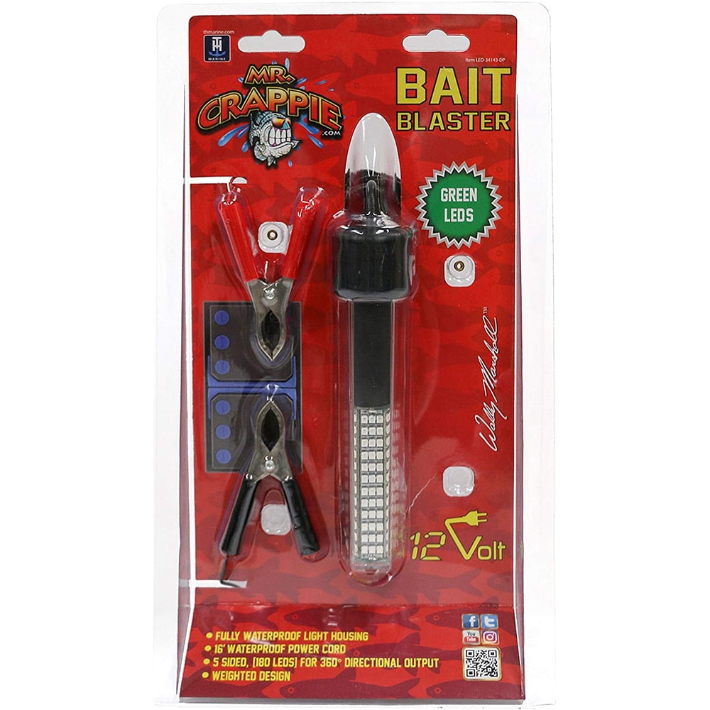 T-H Marine Mr. Crappie Bait Blaster - Underwater Green Light [LED-34143 ...