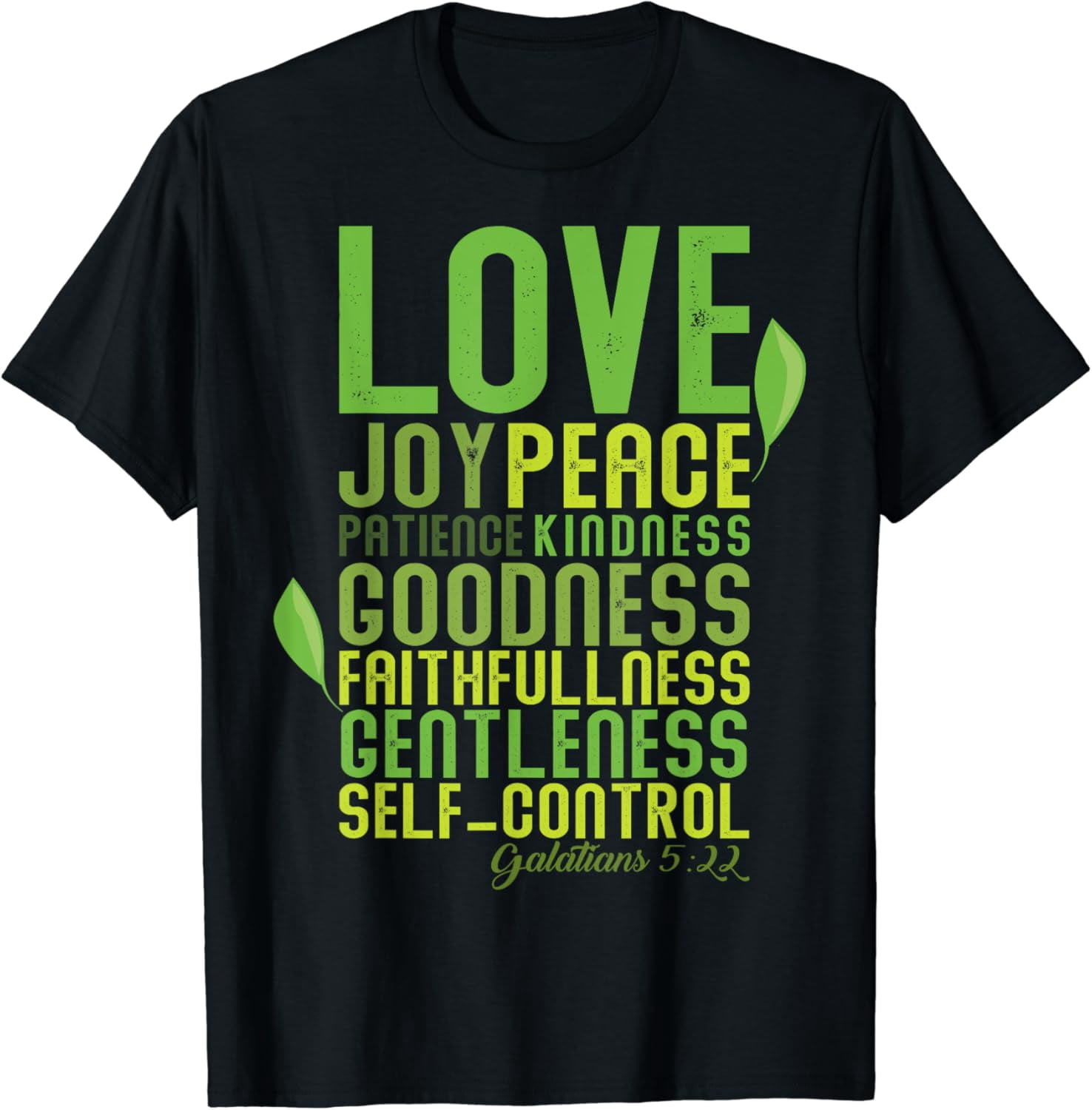 Th The Fruit Of The Spirit Gifts Christian Bible Verse T-Shirt ...
