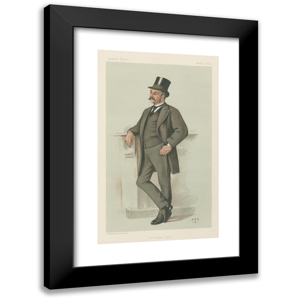 Théobald Chartran 10x14 Black Modern Framed Museum Art Print Titled ...
