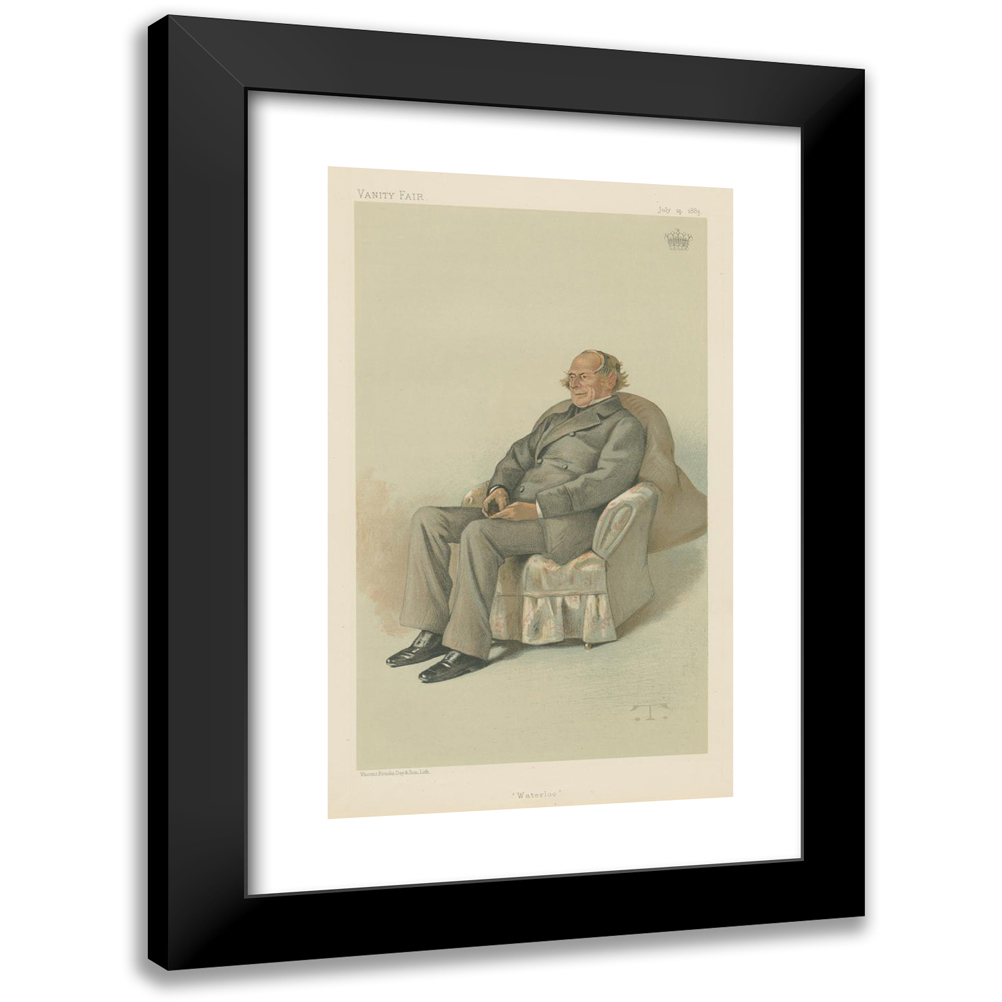 Théobald Chartran 12x18 Black Modern Framed Museum Art Print Titled ...