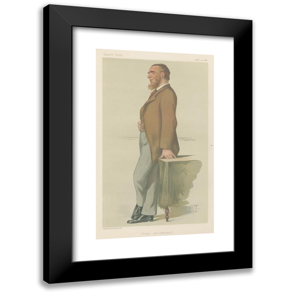 Théobald Chartran 16x24 Black Modern Framed Museum Art Print Titled ...