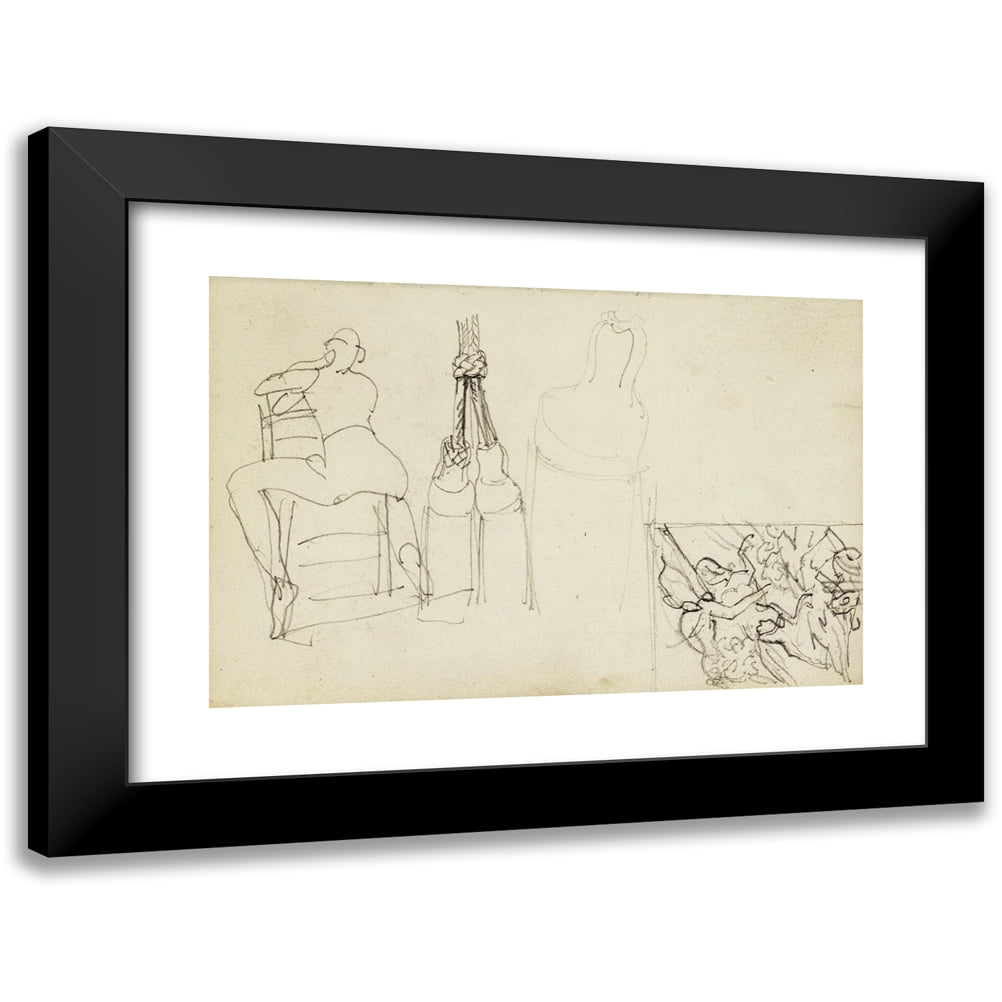 Théodore Géricault 18x13 Black Modern Framed Museum Art Print Titled ...