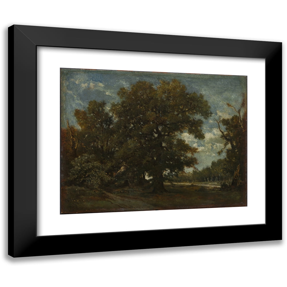 Théodore Rousseau 18x15 Black Modern Framed Museum Art Print Titled ...