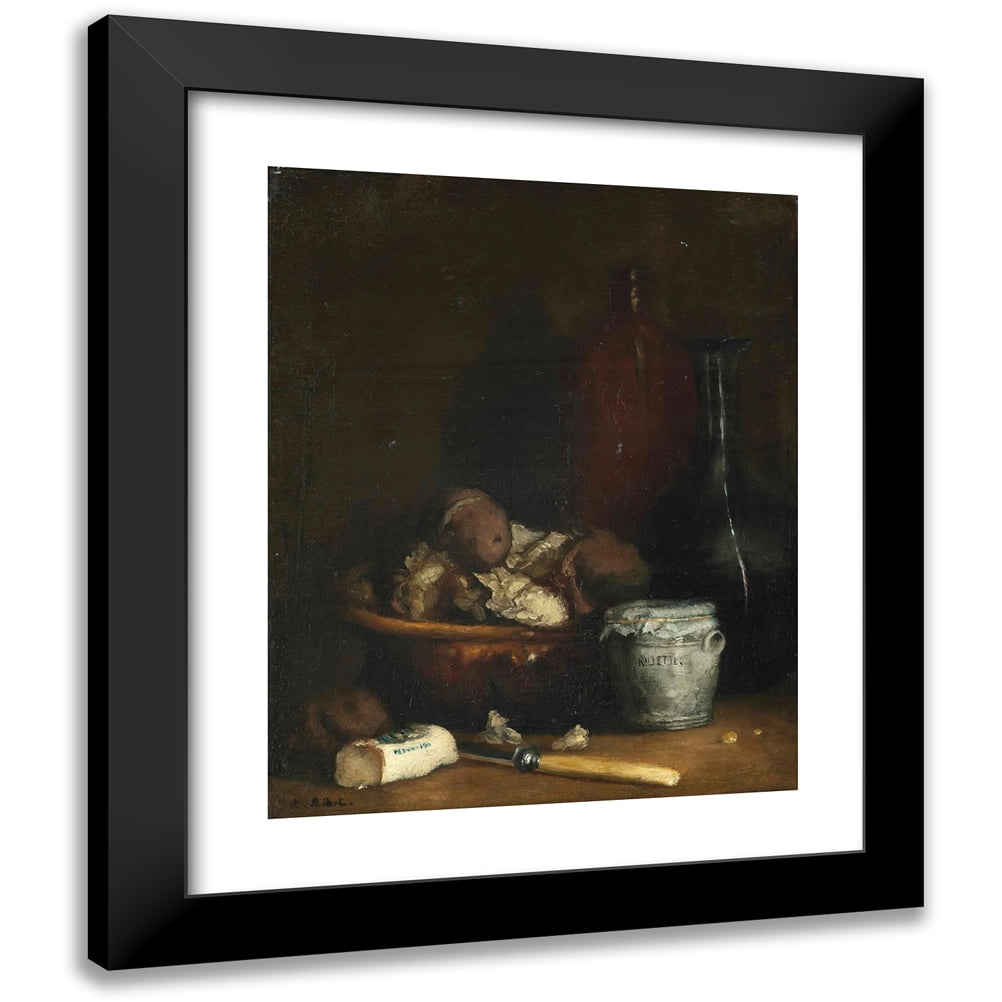 Théodule Ribot 12x14 Black Modern Framed Museum Art Print Titled ...