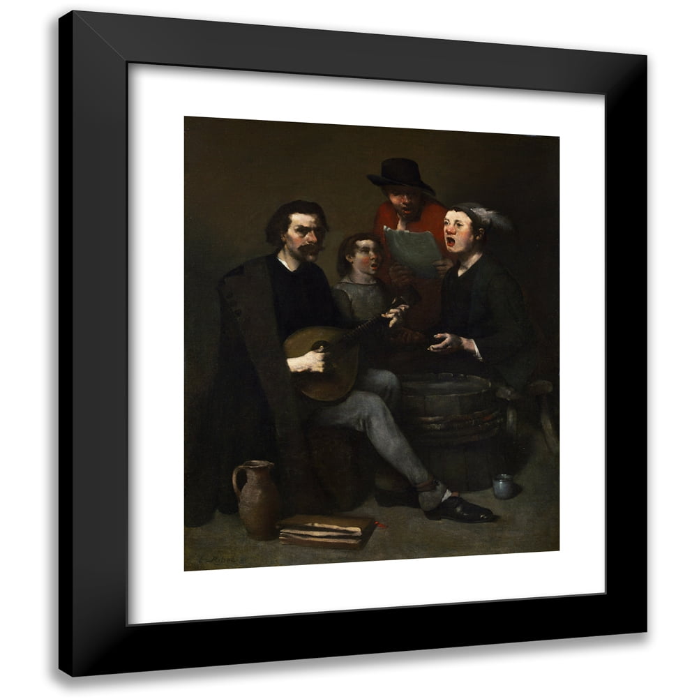 Théodule Ribot 12x14 Black Modern Framed Museum Art Print Titled ...