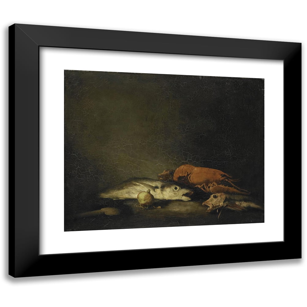 Théodule Ribot 14x12 Black Modern Framed Museum Art Print Titled ...
