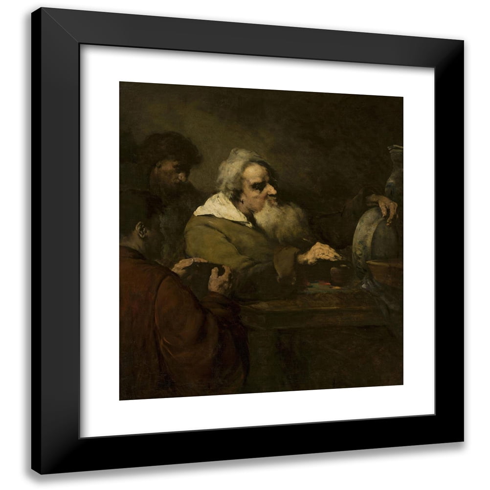 Théodule Ribot 15x17 Black Modern Framed Museum Art Print Titled ...