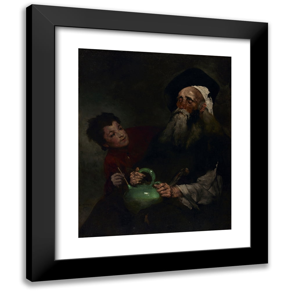 Théodule Ribot 15x18 Black Modern Framed Museum Art Print Titled ...
