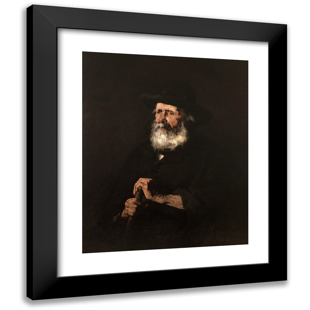 Théodule Ribot 15x18 Black Modern Framed Museum Art Print Titled ...