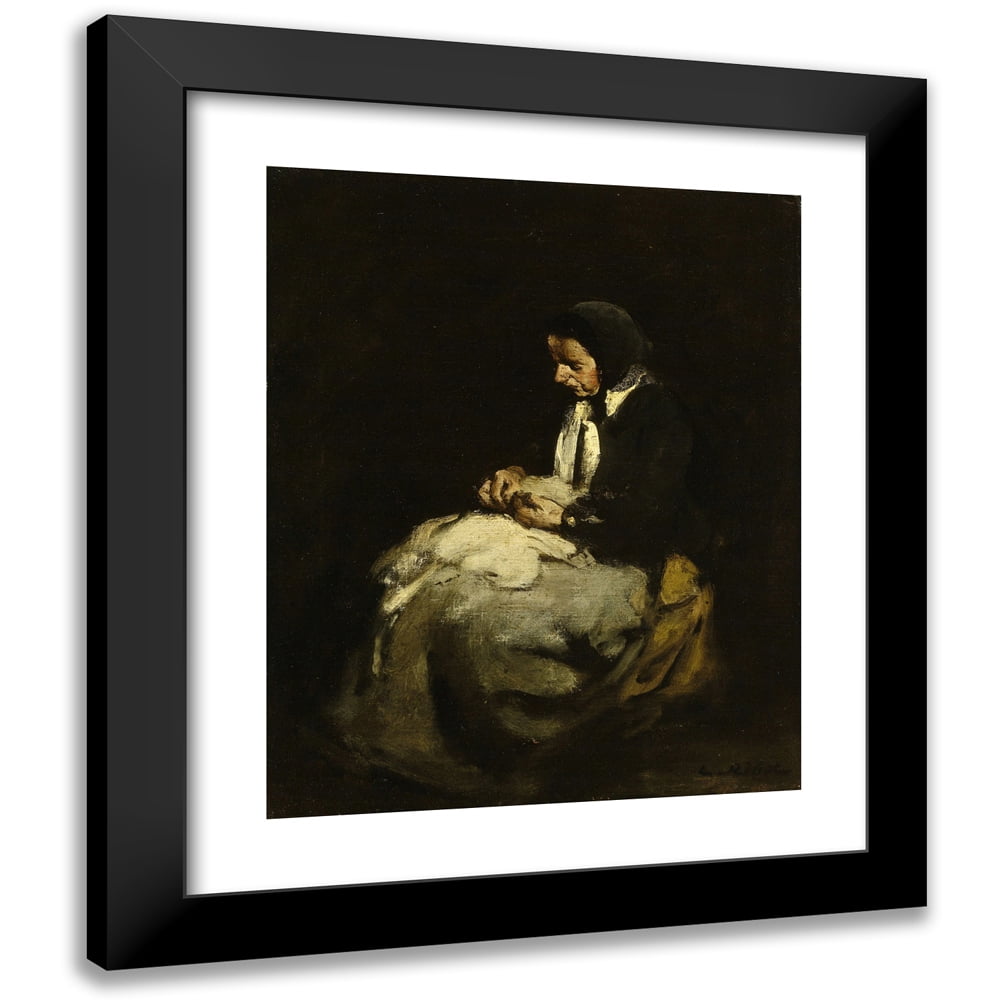 Théodule Ribot 15x18 Black Modern Framed Museum Art Print Titled ...