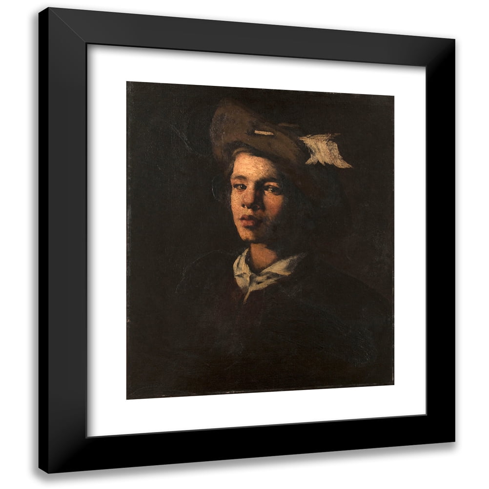 Théodule Ribot 20x23 Black Modern Framed Museum Art Print Titled ...