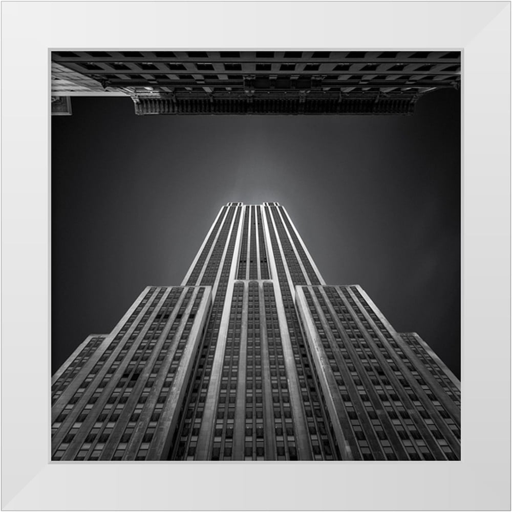 Thabet, Ahmed 15x15 White Modern Wood Framed Museum Art Print Titled ...