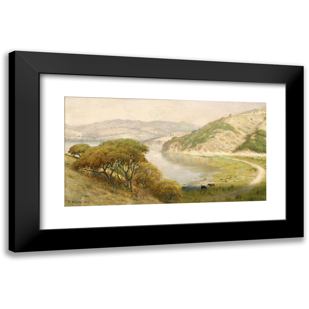 Thaddeus Welch 24x15 Black Modern Framed Museum Art Print Titled ...