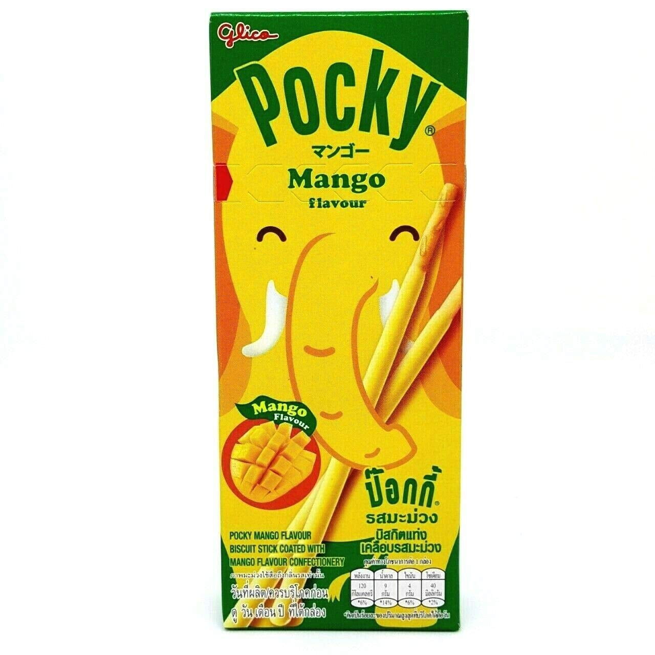 Thai Glico Pocky SCH4 Mango Flavour Biscuit Stick (Pack of 4) - Walmart.com