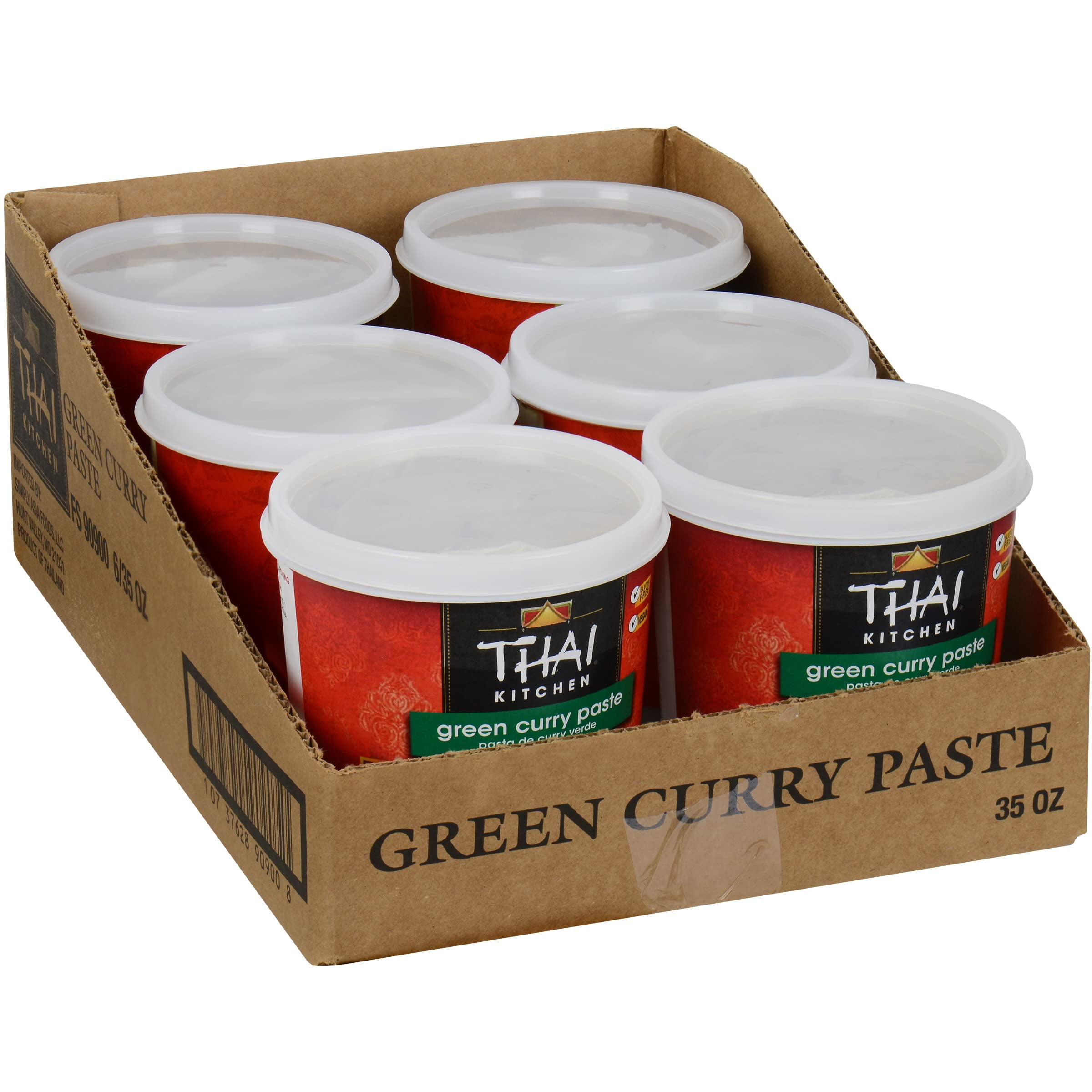 Thai Kitchen Green Curry Paste, 35 Oz (Pack Of 6) - Walmart.com