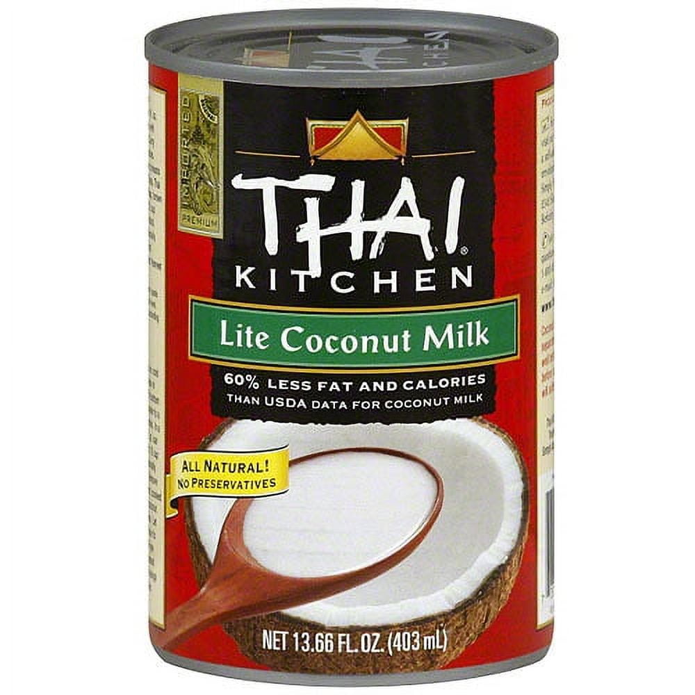 Thai Kitchen Lite Coconut Milk, 13.66 fl oz, Case of 12 - Walmart.com