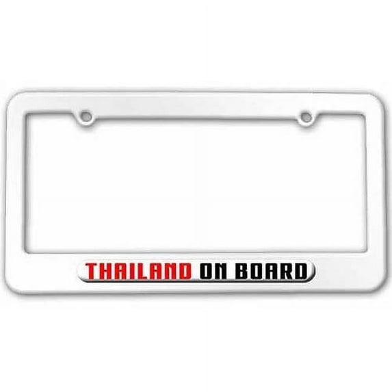Thai On Board, Thailand License Plate Tag Frame, Multiple Colors ...