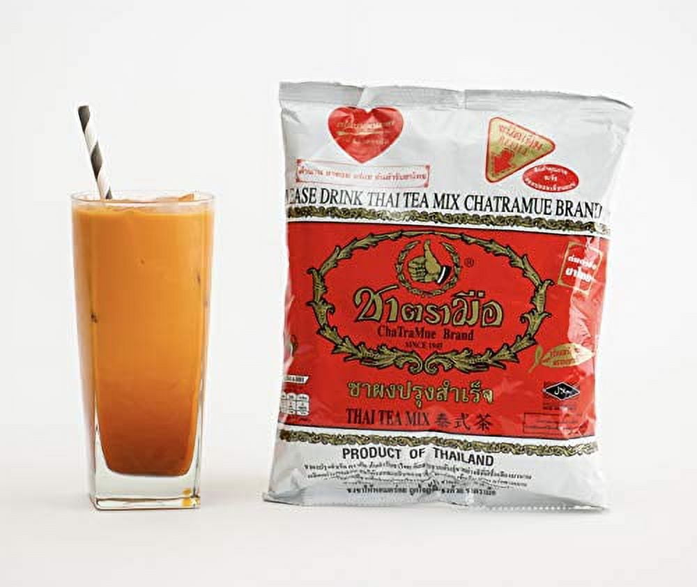 Thai Tea Mix (Number-One) Cha Tra Mue Brand, Original Thai Tea Mix from ...