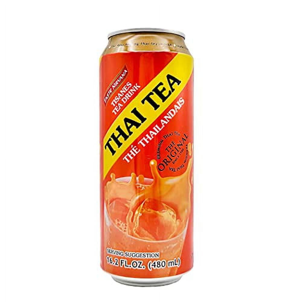 Thai Tea Original (Tisanes Tea Drink) - 16.2Fl (Pack Of 12) - Walmart.com