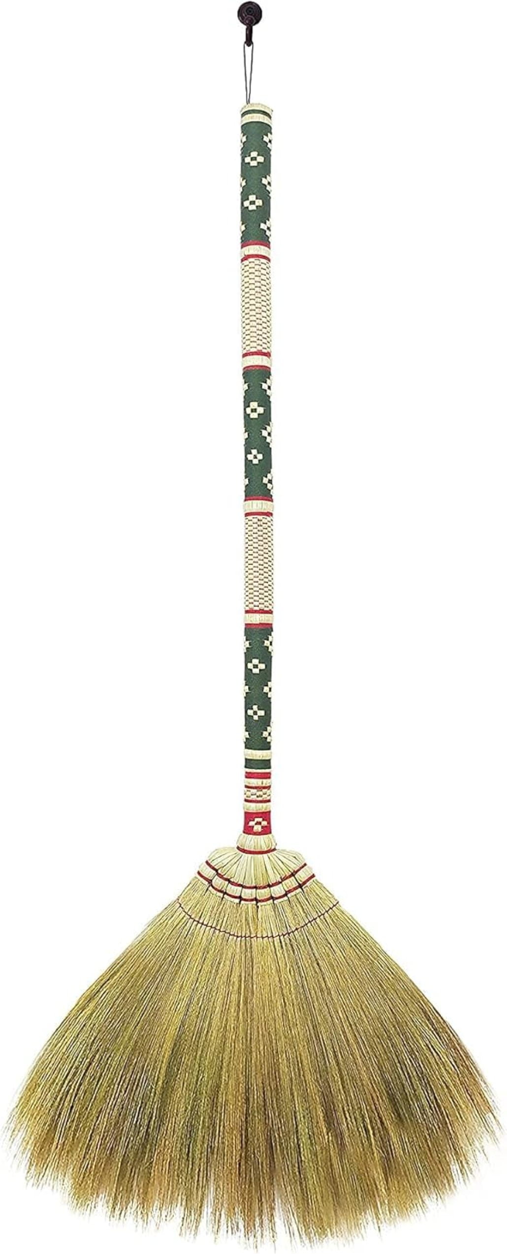 Thai Vintage Retro Grass Broom Stick, Asian Straw for Wedding Jumping ...