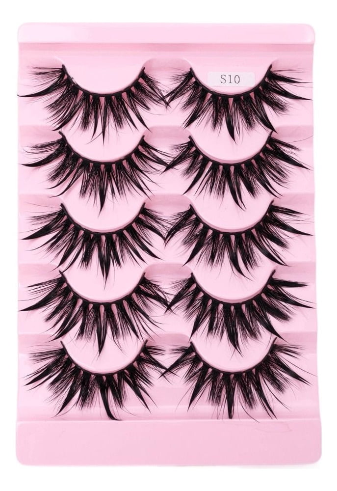 Thai Wet Lashes False Eyelashes 3d Lashes From Vis - Walmart.com