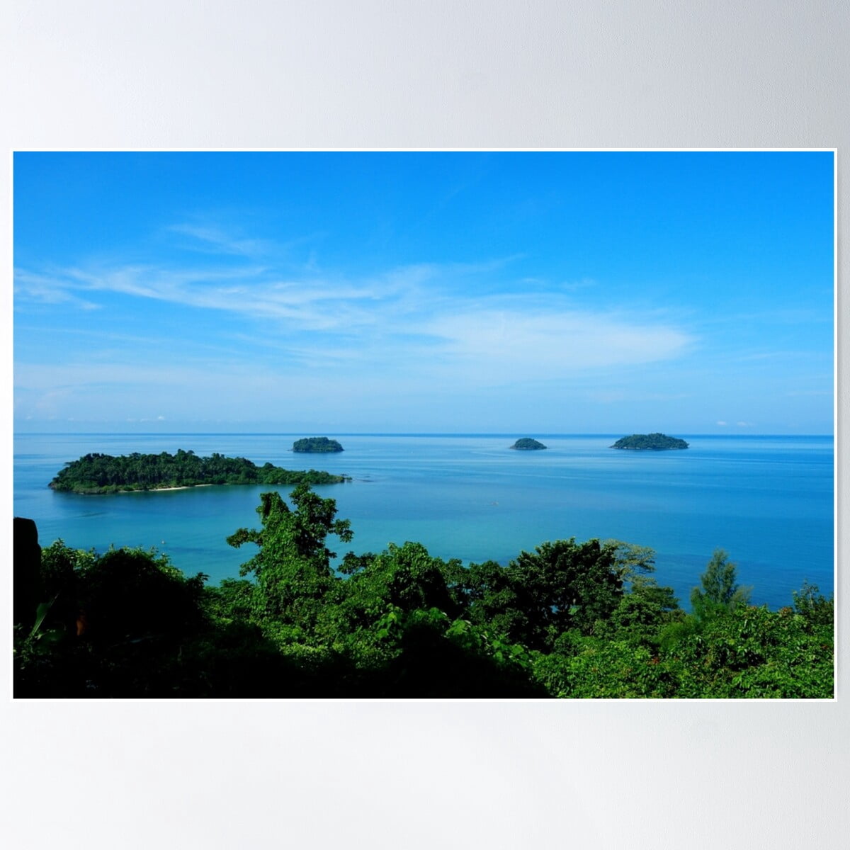 Thailand - Koh Chang Poster Wall Art, Modern Wall Decor For Living Room ...