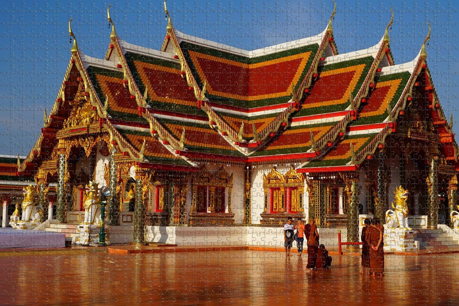 Thailand Wat Phra That Choeng Chum Bangkok Jigsaw Puzzle 300 Piece for ...
