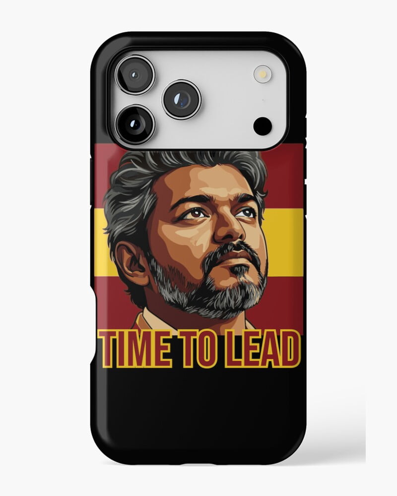 Thalapathy Vijay Time to Lead TVK Flag Tamil Kollywood H1810 Premium ...